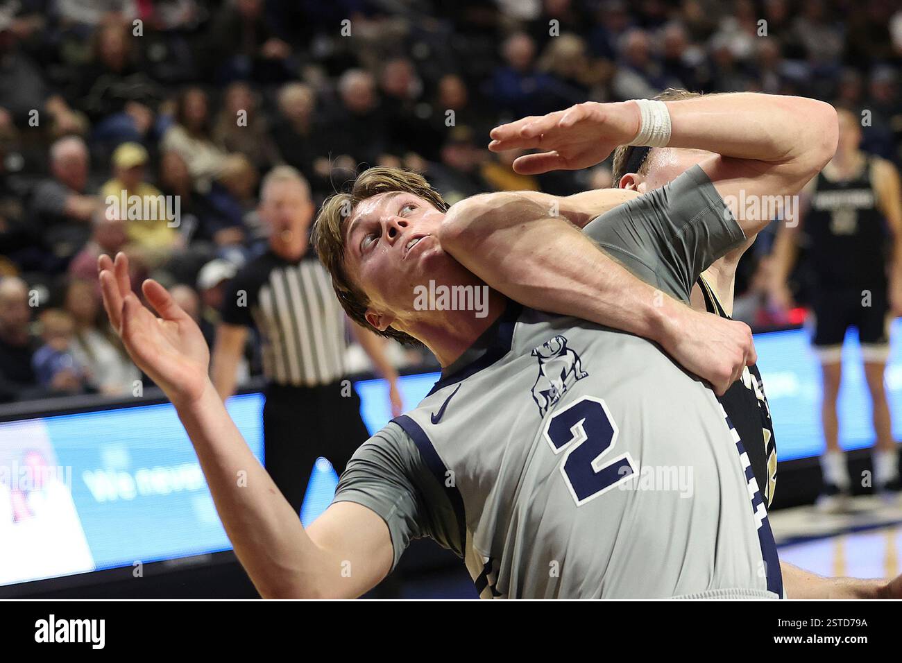 SPARTANBURG, SC - FEBRUARY 15: Samford Bulldogs guard Lukas Walls (2 ...