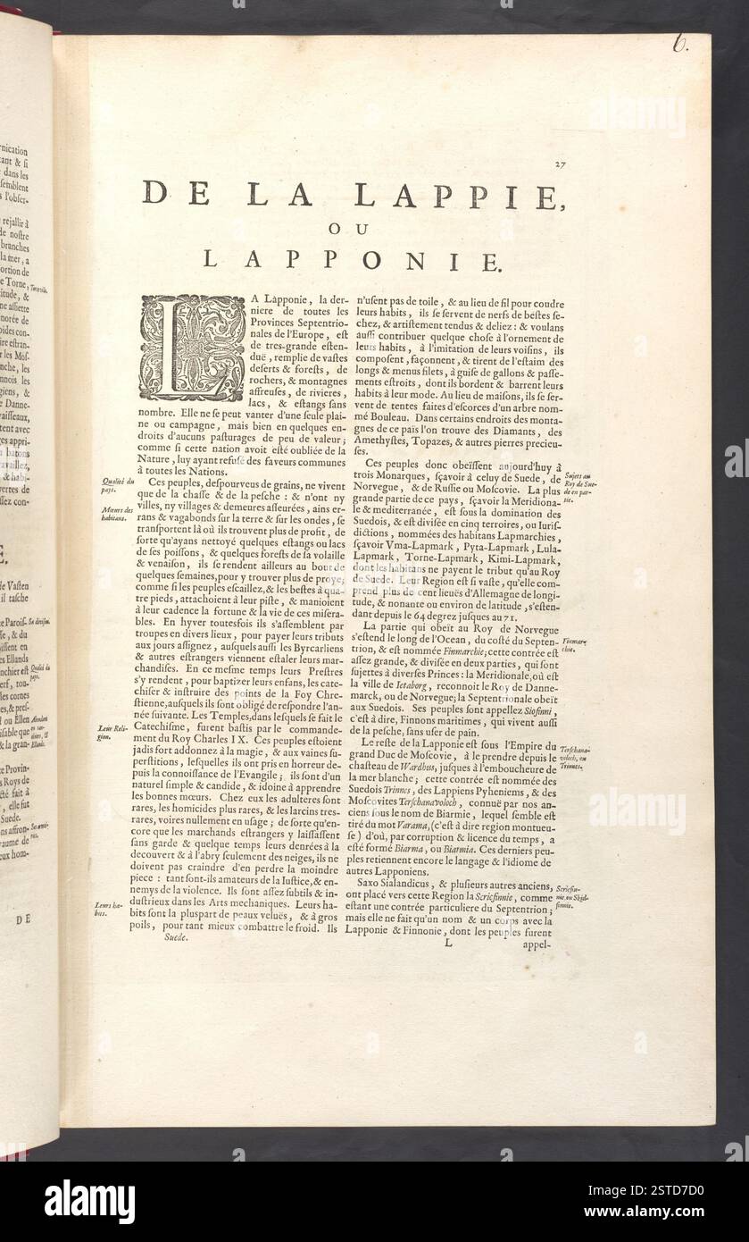 This image shows a detailed hand-colored map from the second volume of Blaeu's 'Geographie ...