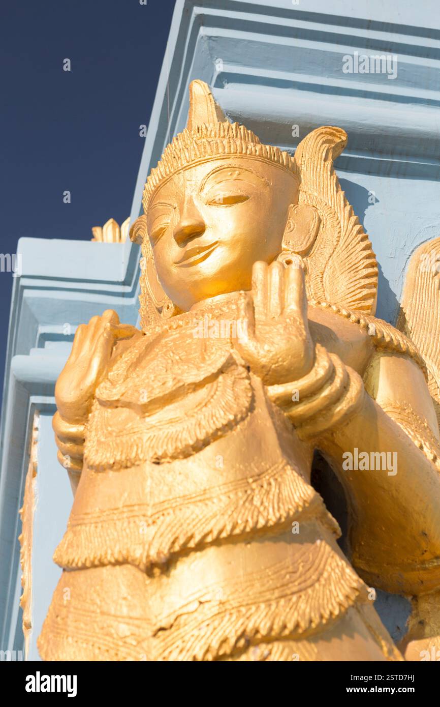 Myanmar, Nyaungshwe, the Kyaut Phyu Gyi Pagoda Stock Photo - Alamy