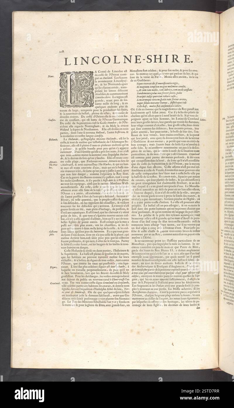The BL King's Topographical Collection, Le Grand Atlas, volume 5, is ...