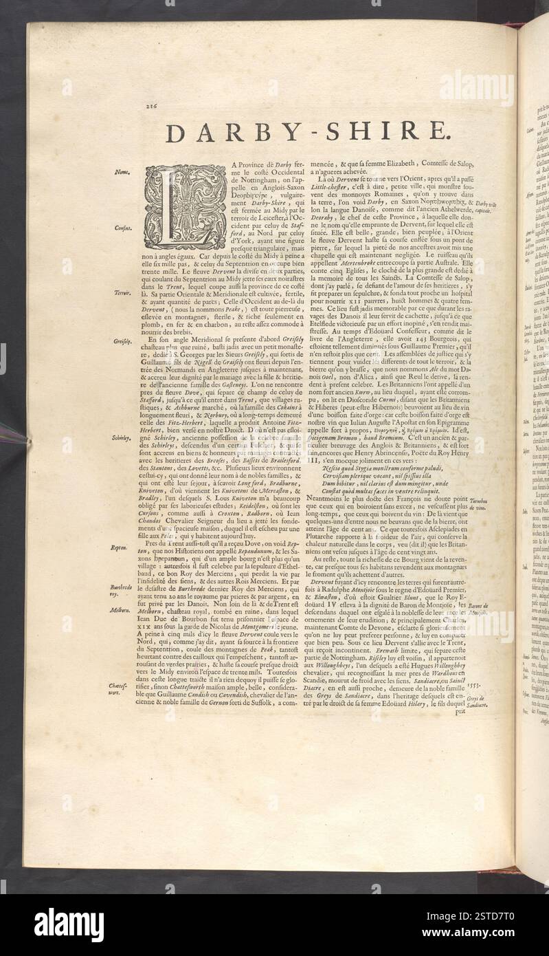The BL King's Topographical Collection, Le Grand Atlas, volume 5, is ...