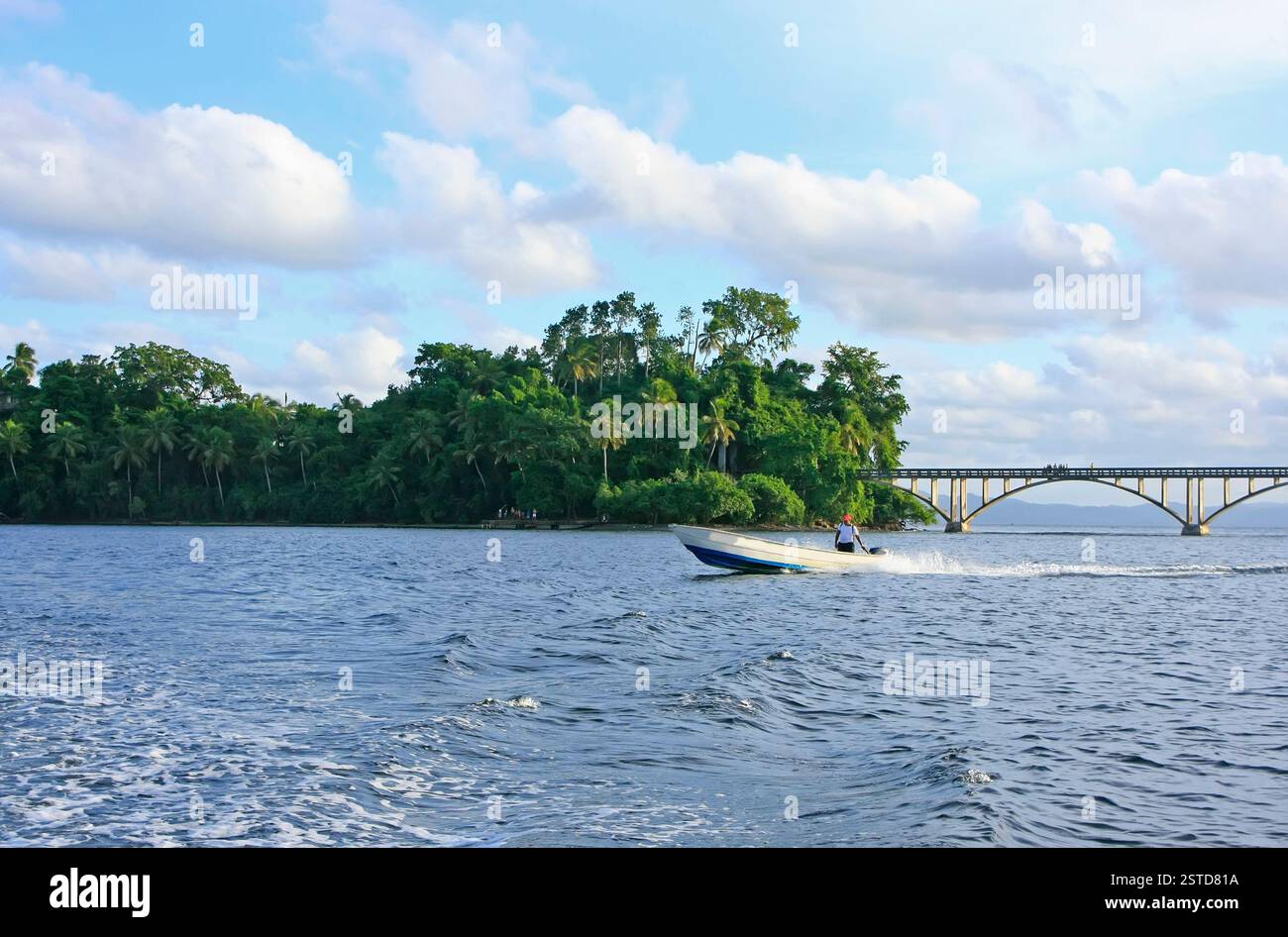 Samana bay, Dominican Republic Stock Photo - Alamy