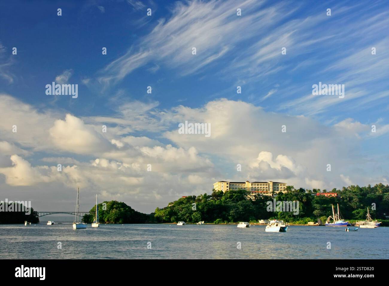 Samana bay, Dominican Republic Stock Photo - Alamy