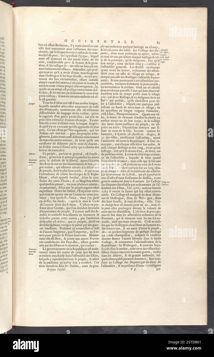 The BL King’s Topographical Collection, Le Grand Atlas, Volume 4, features detailed maps from ...