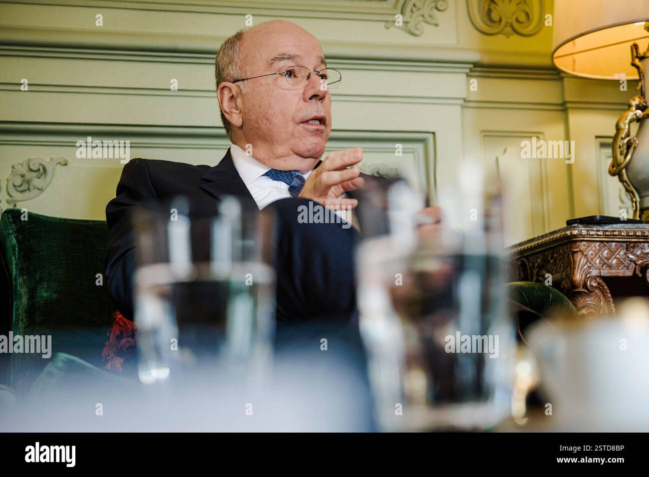 Brazil's Foreign Minister, Mauro Vieira, during an interview for Europa ...