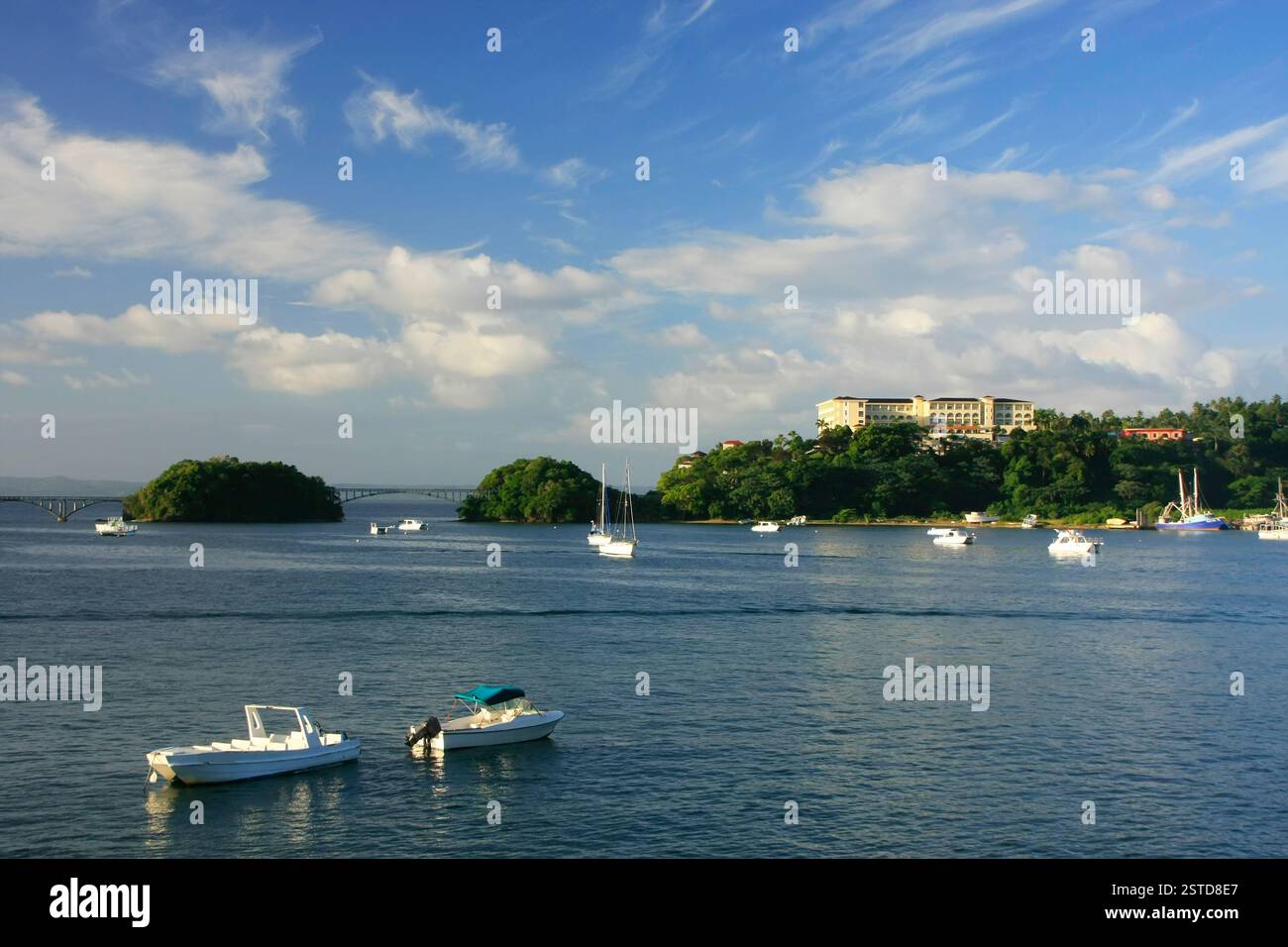 Samana bay, Dominican Republic Stock Photo - Alamy