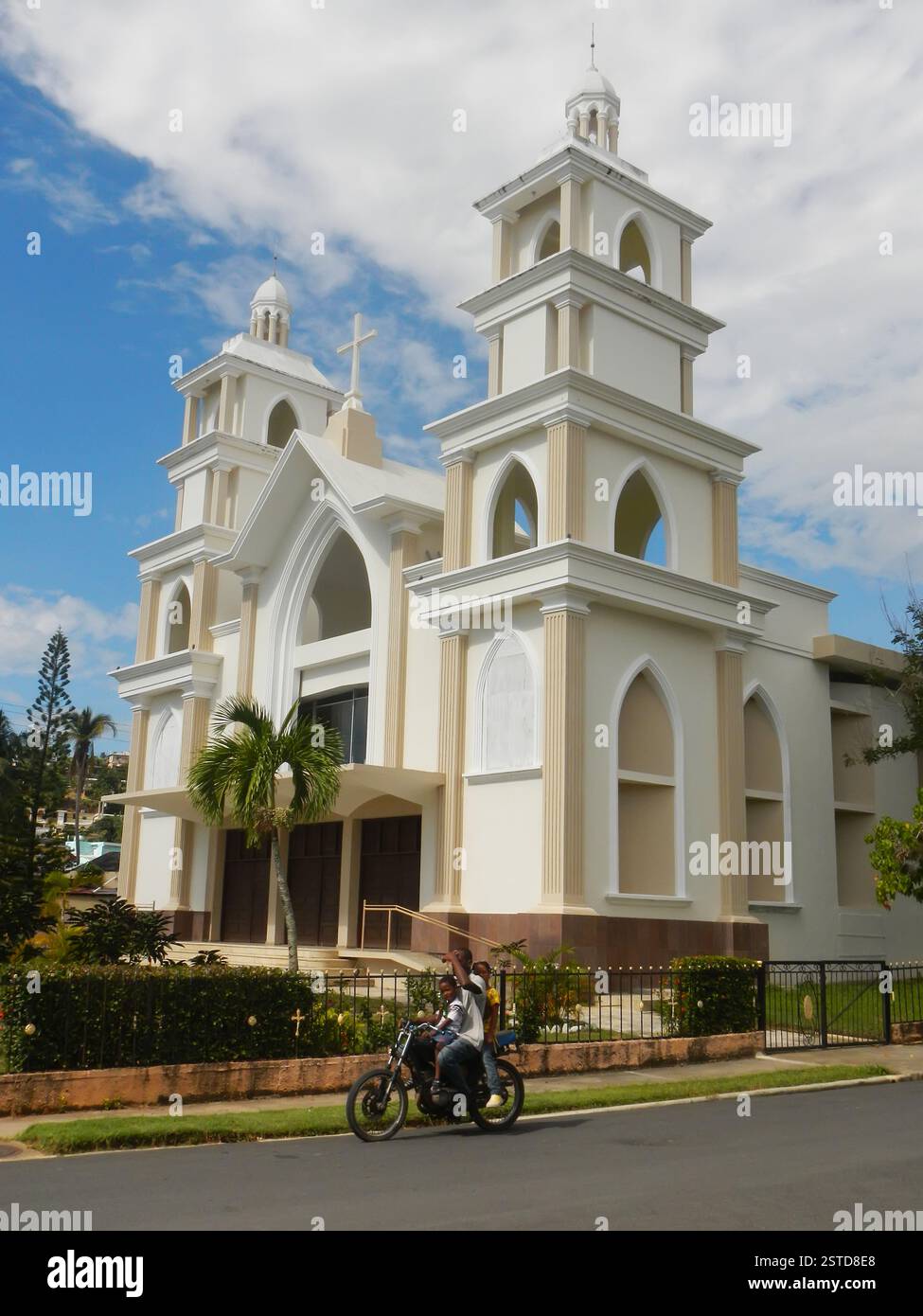 First African Wesleyan Methodist Church of Samana Stock Photo - Alamy