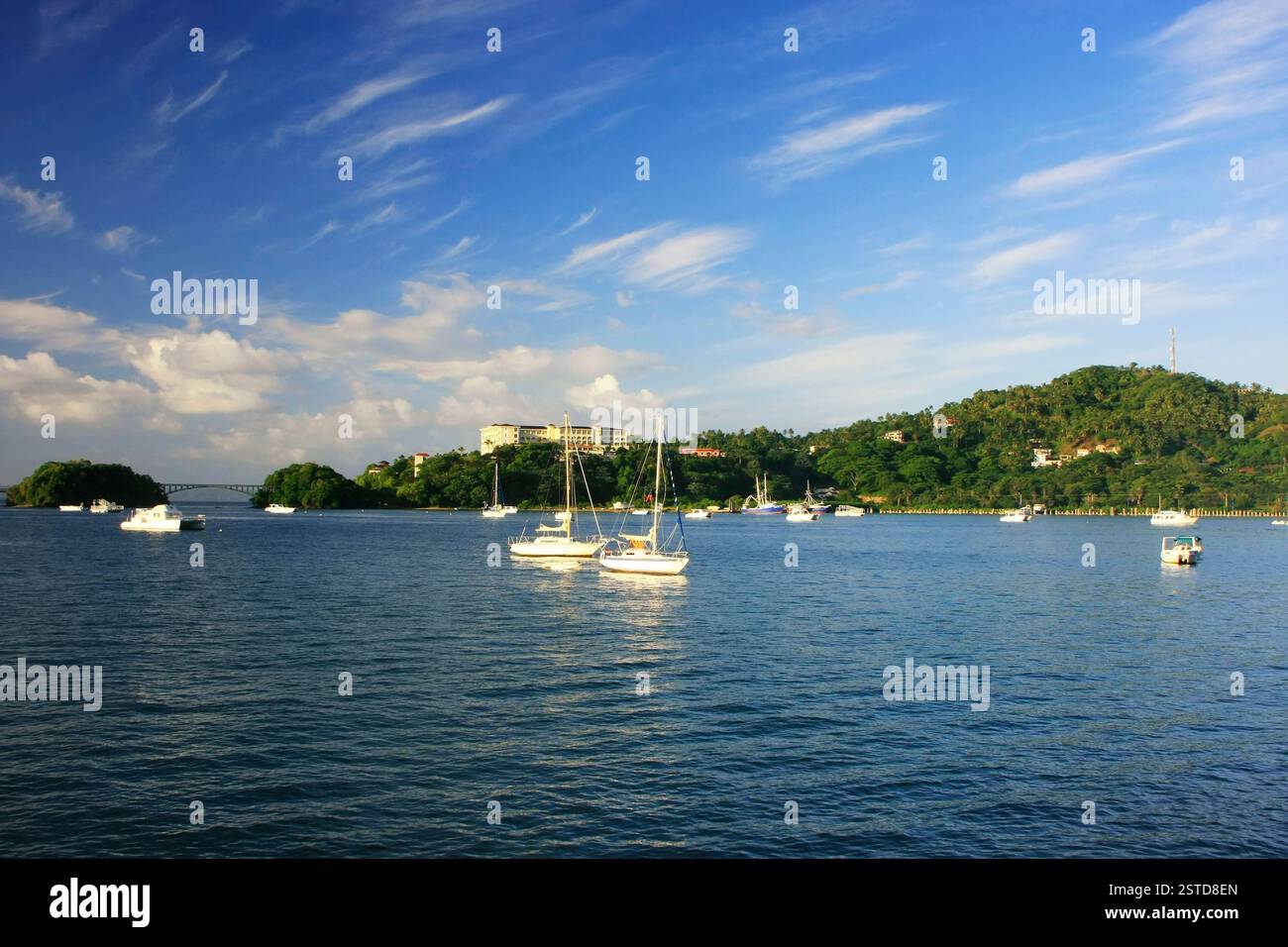 Samana bay, Dominican Republic Stock Photo - Alamy