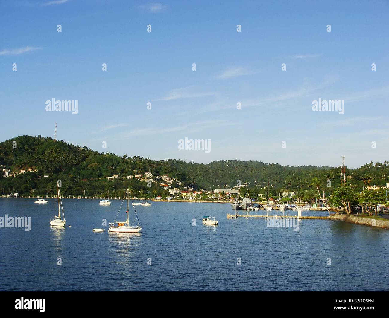 Samana bay, Dominican Republic Stock Photo - Alamy