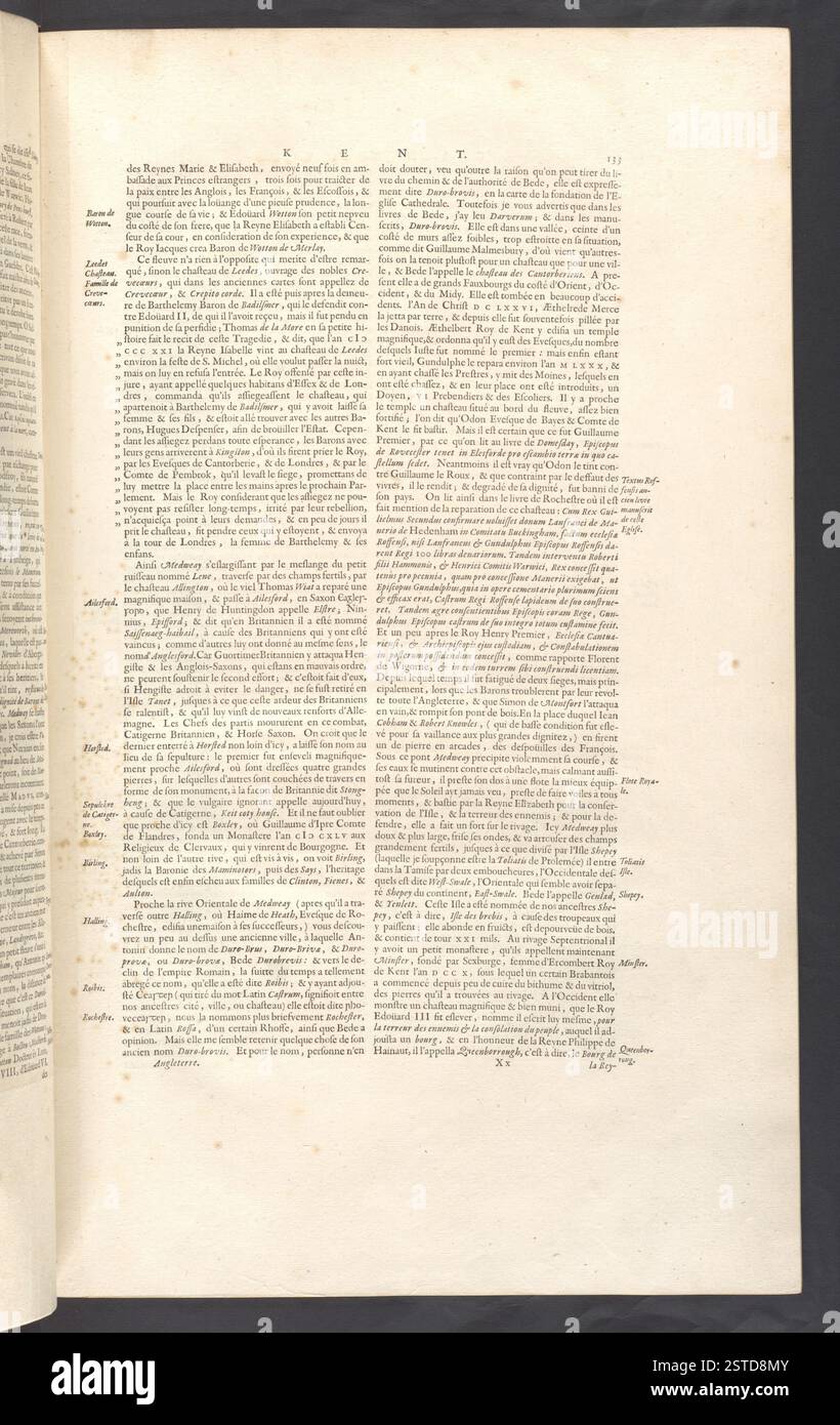 Volume 5 of 'Le Grand Atlas' features a detailed historical map that ...