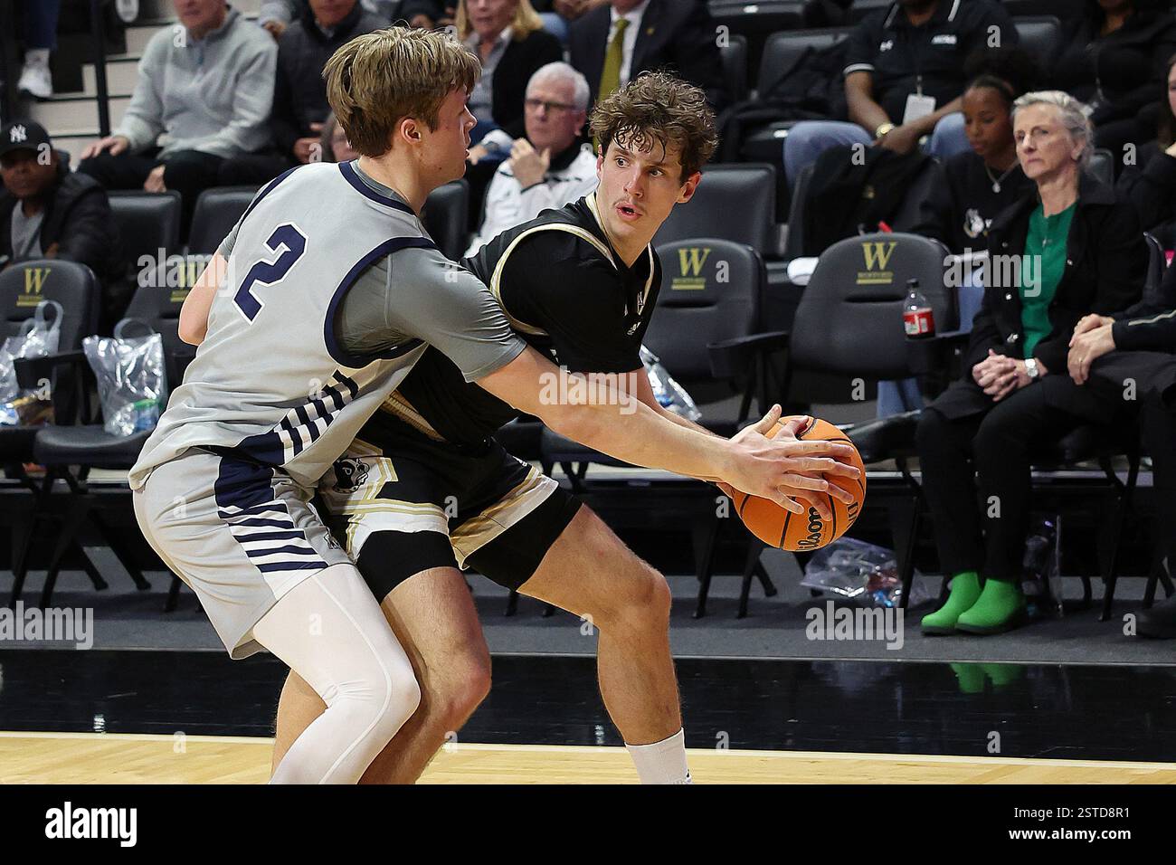 SPARTANBURG, SC - FEBRUARY 15: Samford Bulldogs guard Lukas Walls (2 ...