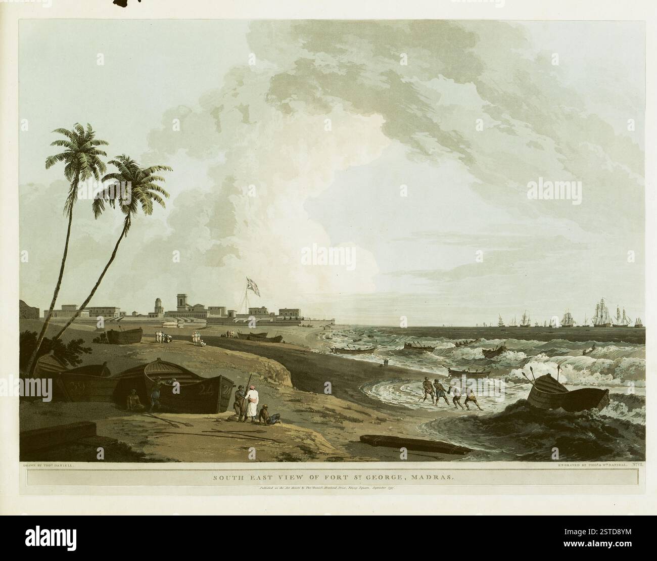 This view from the BL King’s Topographical Collection shows the Rock of ...