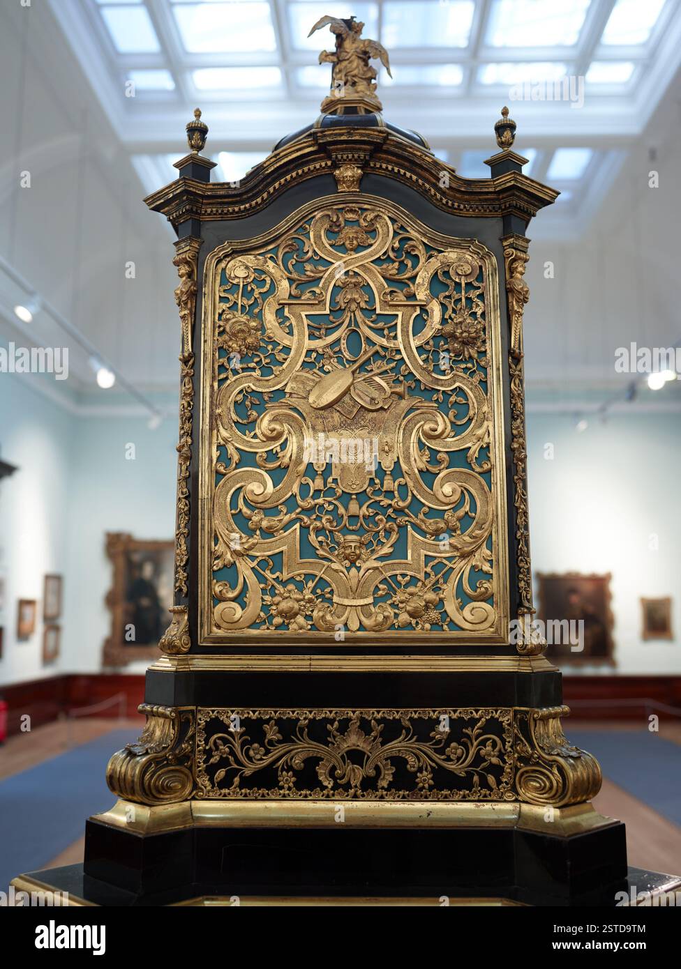 Organ clock from 1735, crafted by Charles Clay and designed by John ...