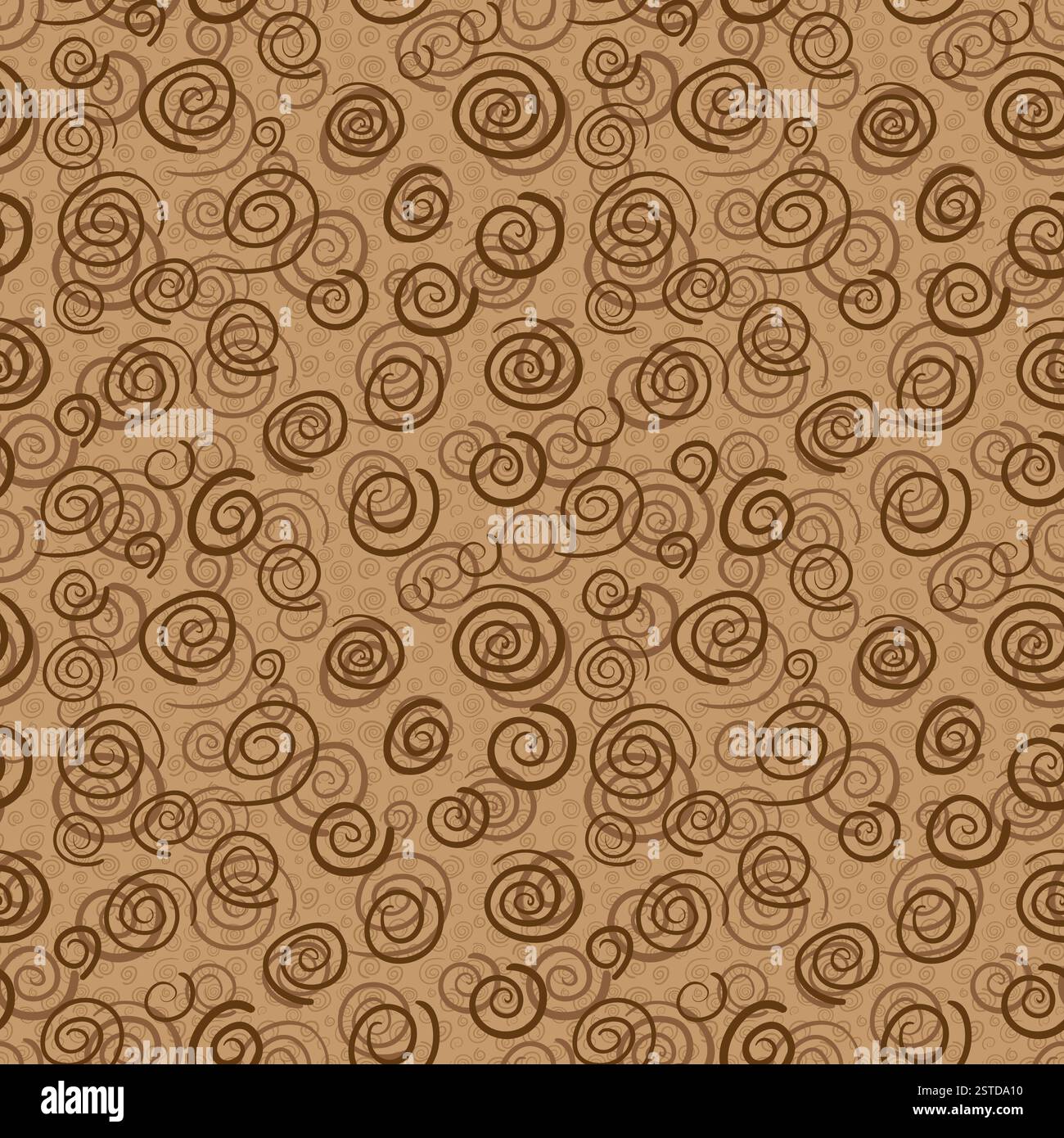 Abstract pattern in chocolate colors seamless background hi-res stock ...