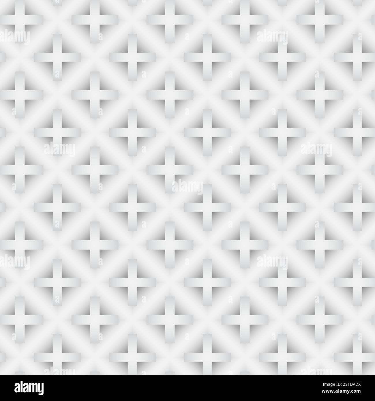 Abstract seamless pattern with gradient crosses Stock Photo - Alamy