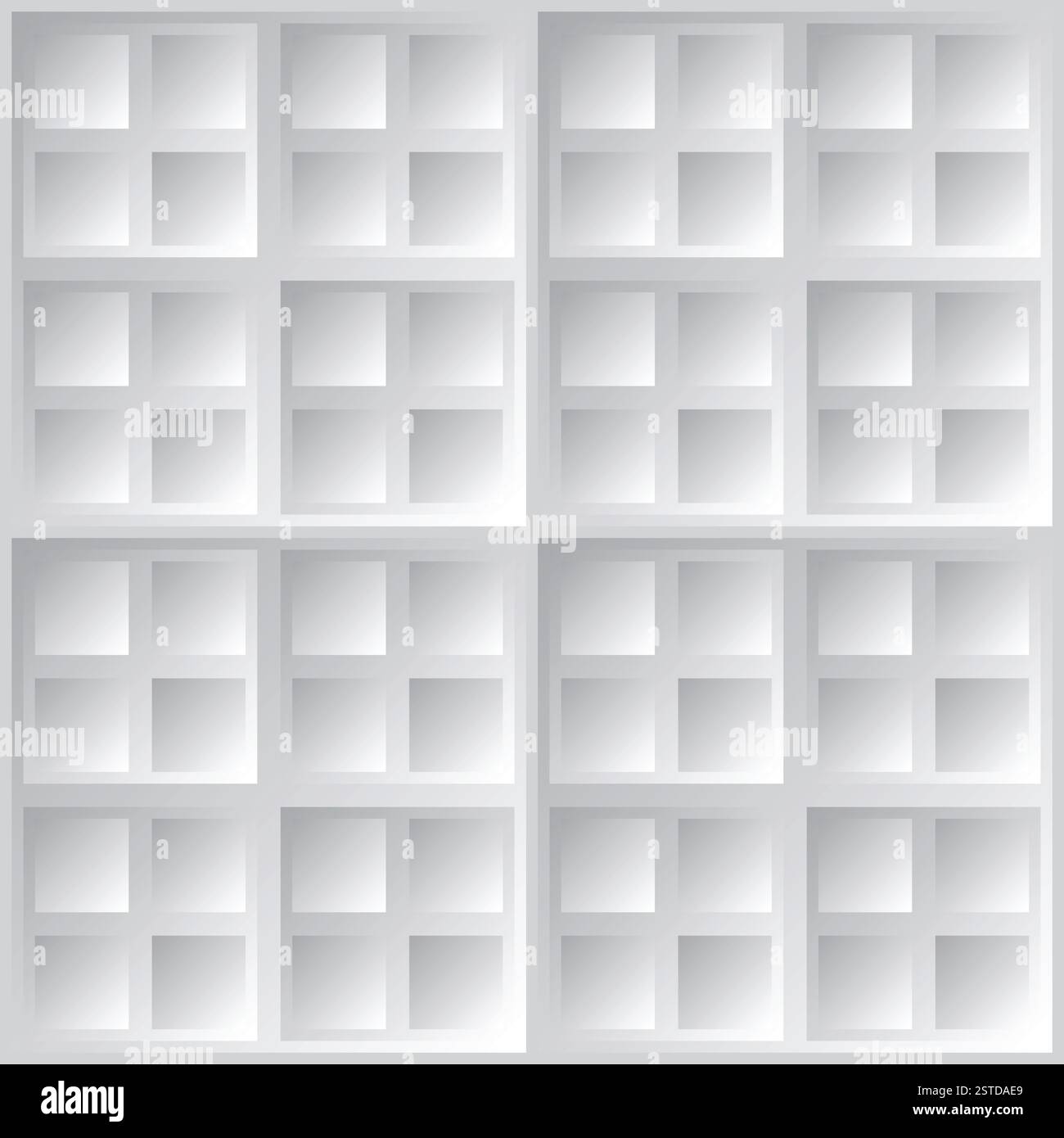 Monochrome geometric square gray abstract background Stock Photo - Alamy