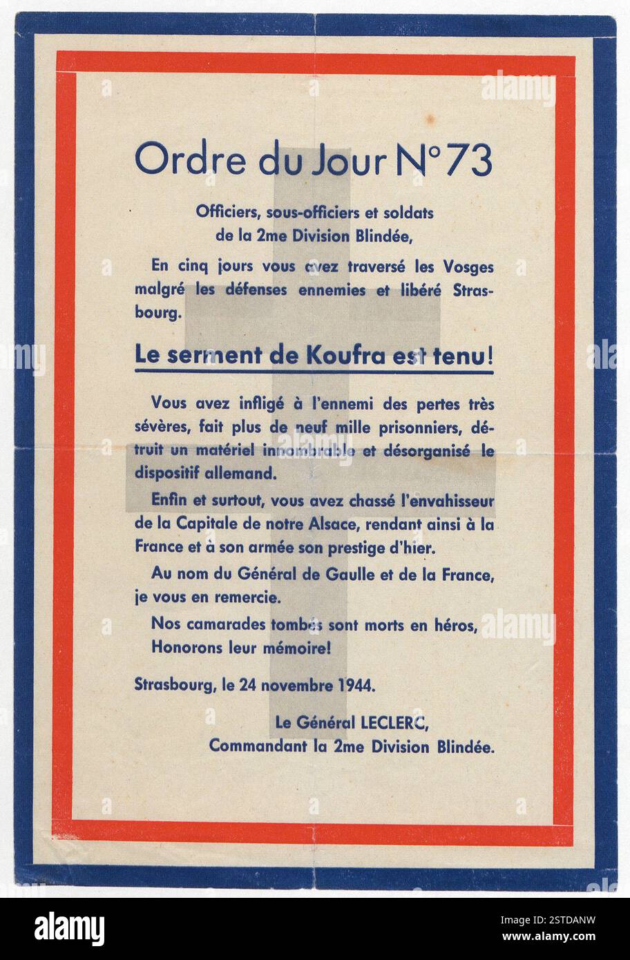 Tricolor flag, a national symbol of France, representing the values of ...