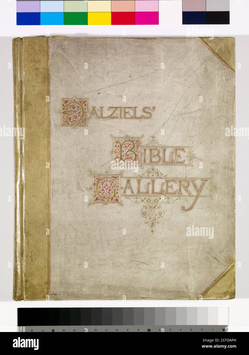 A bound volume from 1881 of Dalziel's Bible Gallery featuring Old ...