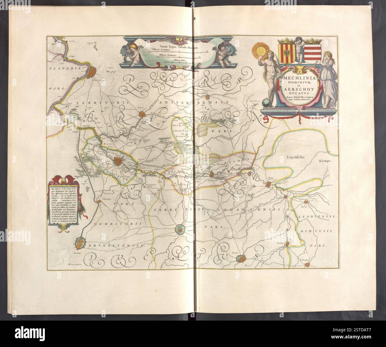 This map from Le Grand Atlas, volume 4, features a detailed representation of topographical and ...