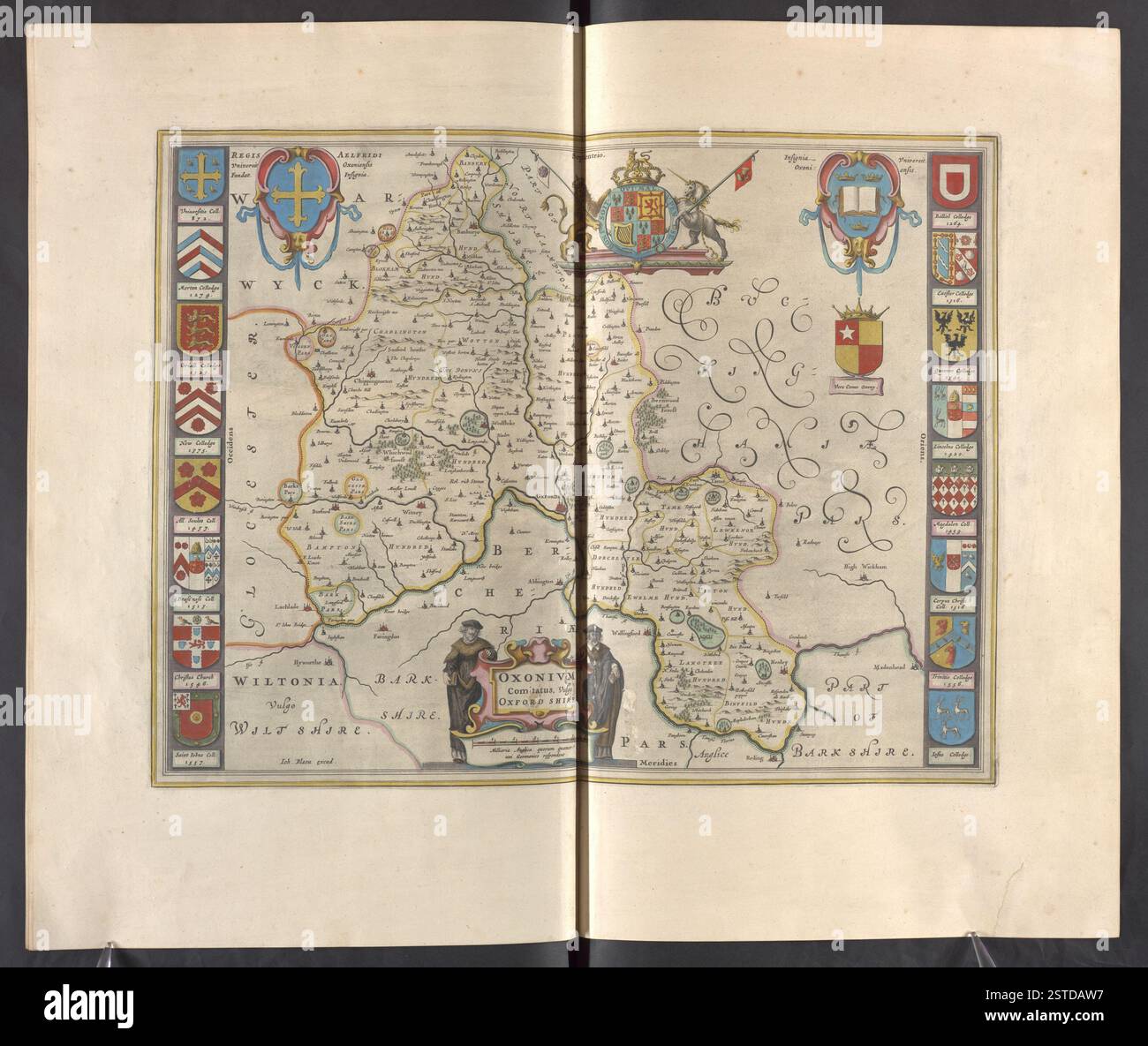 Title page of 'Le Grand Atlas, Volume 5' by Joan Blaeu, published in ...