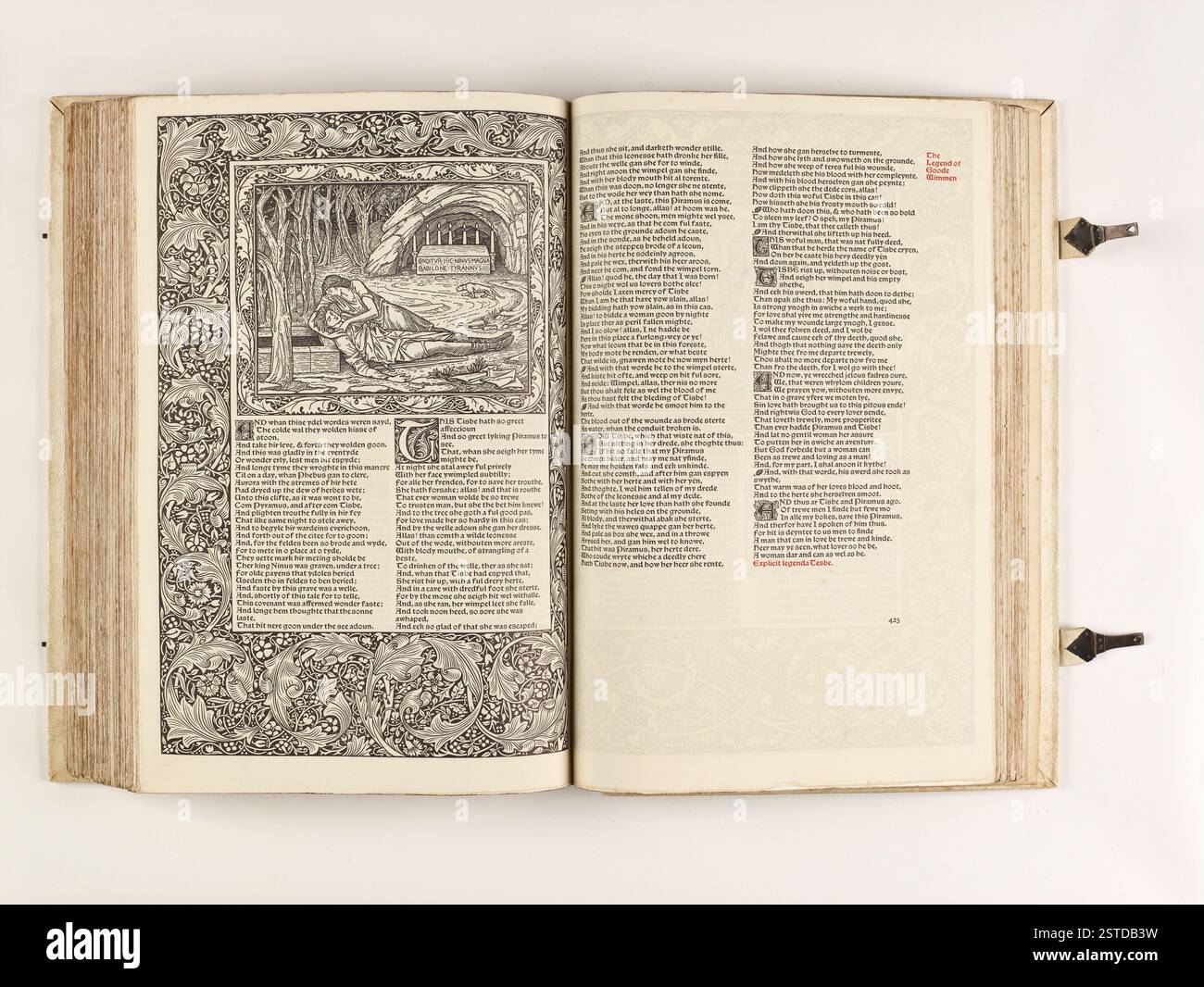 The 1896 edition of The Works of Geoffrey Chaucer, illustrated with 87 ...