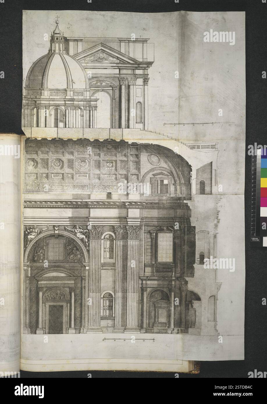 The BL King’s Topographical Collection, Templa Diversa Romae, showcases ...