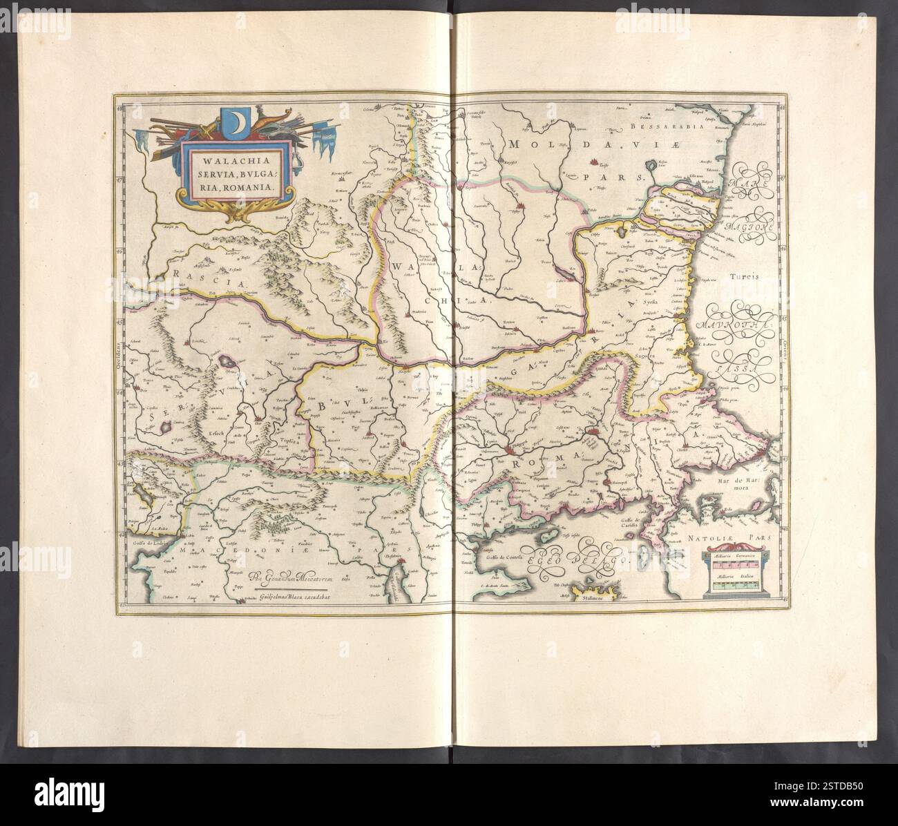 A 17th-century map from the British Library’s King’s Topographical Collection, titled 'Second ...