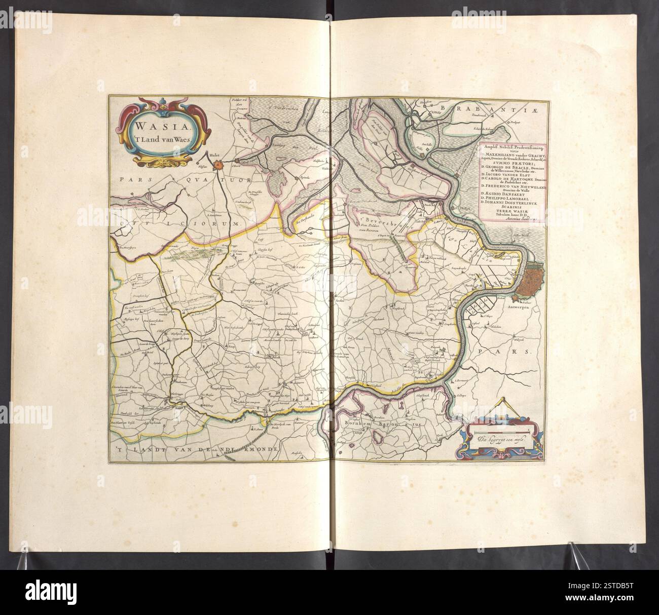 Volume 4 of The BL King’s Topographical Collection, Le Grand Atlas, features detailed maps from ...