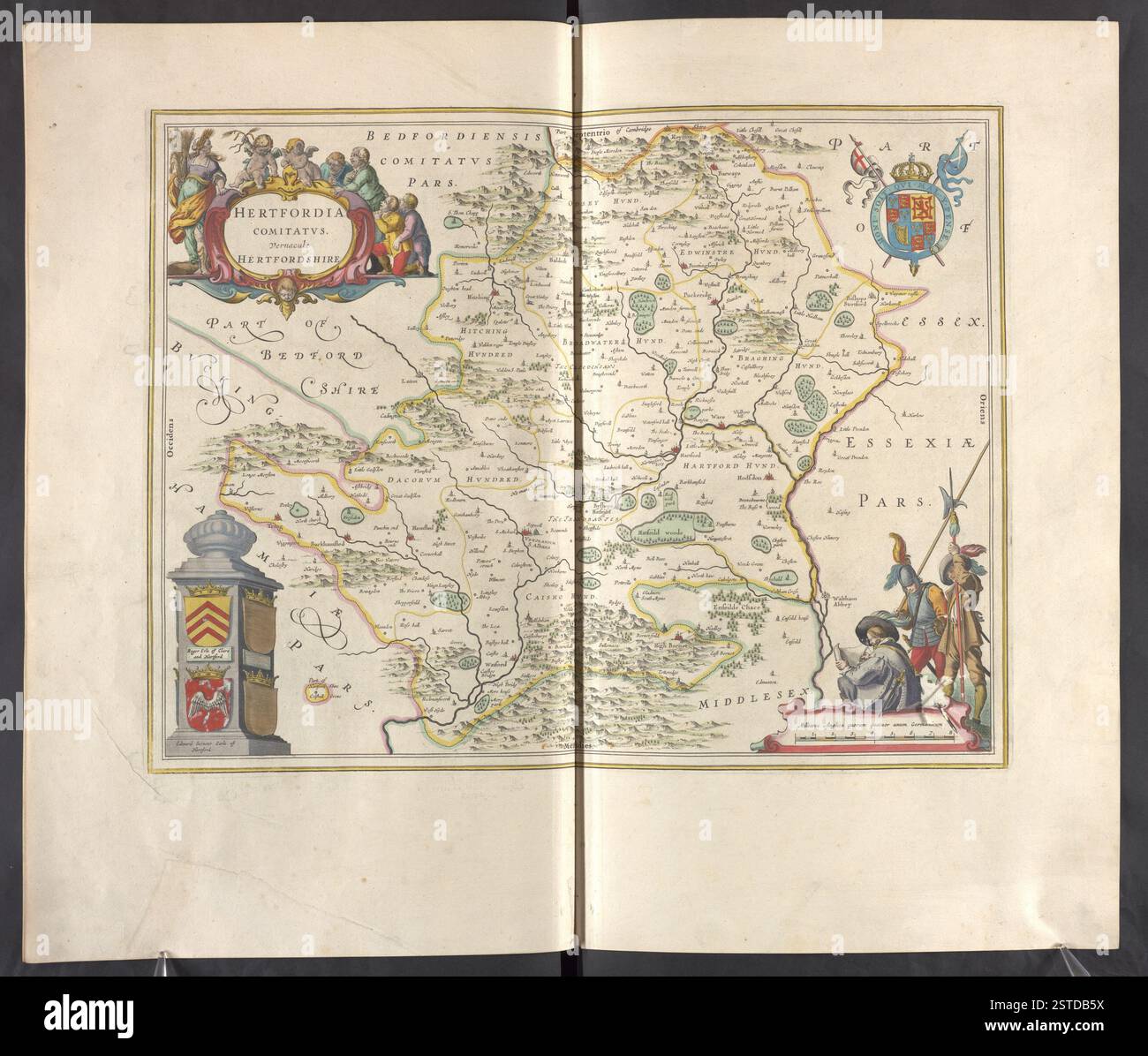 A map from 'Le Grand Atlas, Volume 5' by Joan Blaeu, detailing the ...