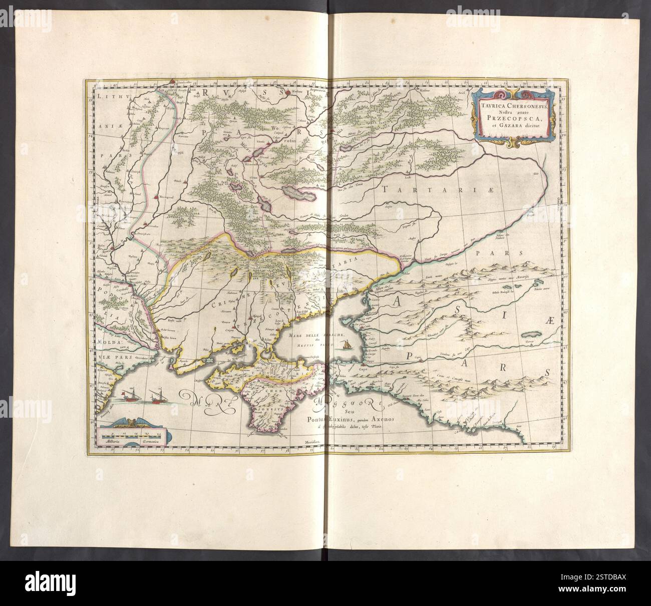 A 17th-century map from the British Library’s King’s Topographical Collection, titled 'Second ...