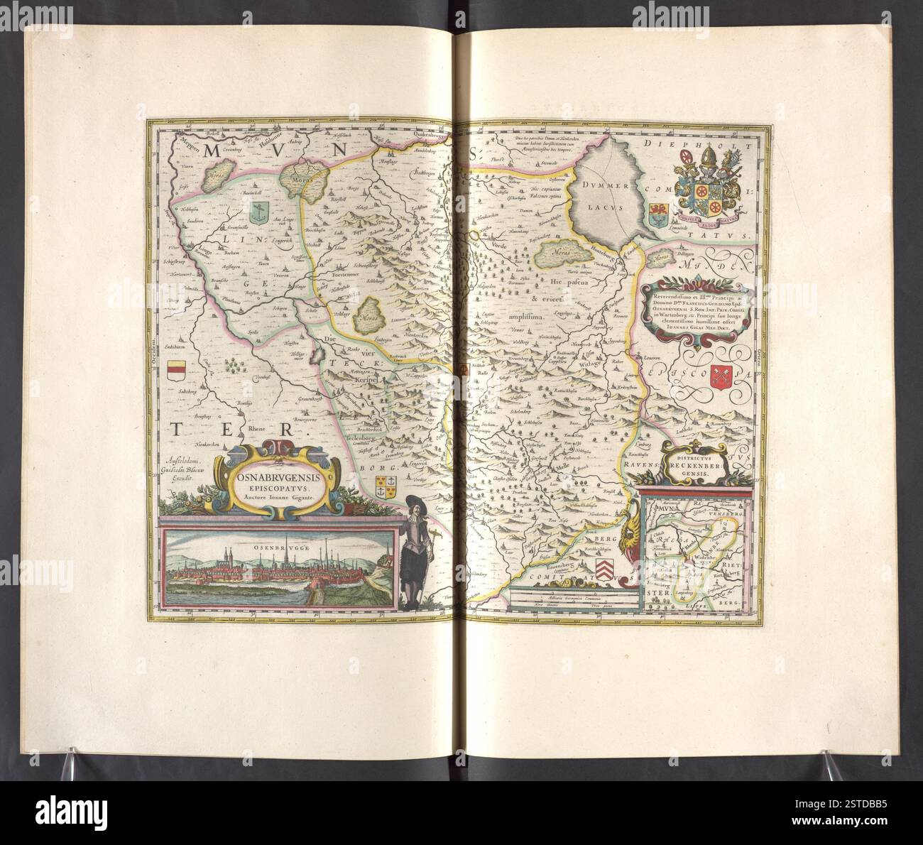 The 'Troisiéme Volvme de la Geographie' presents German geographical ...