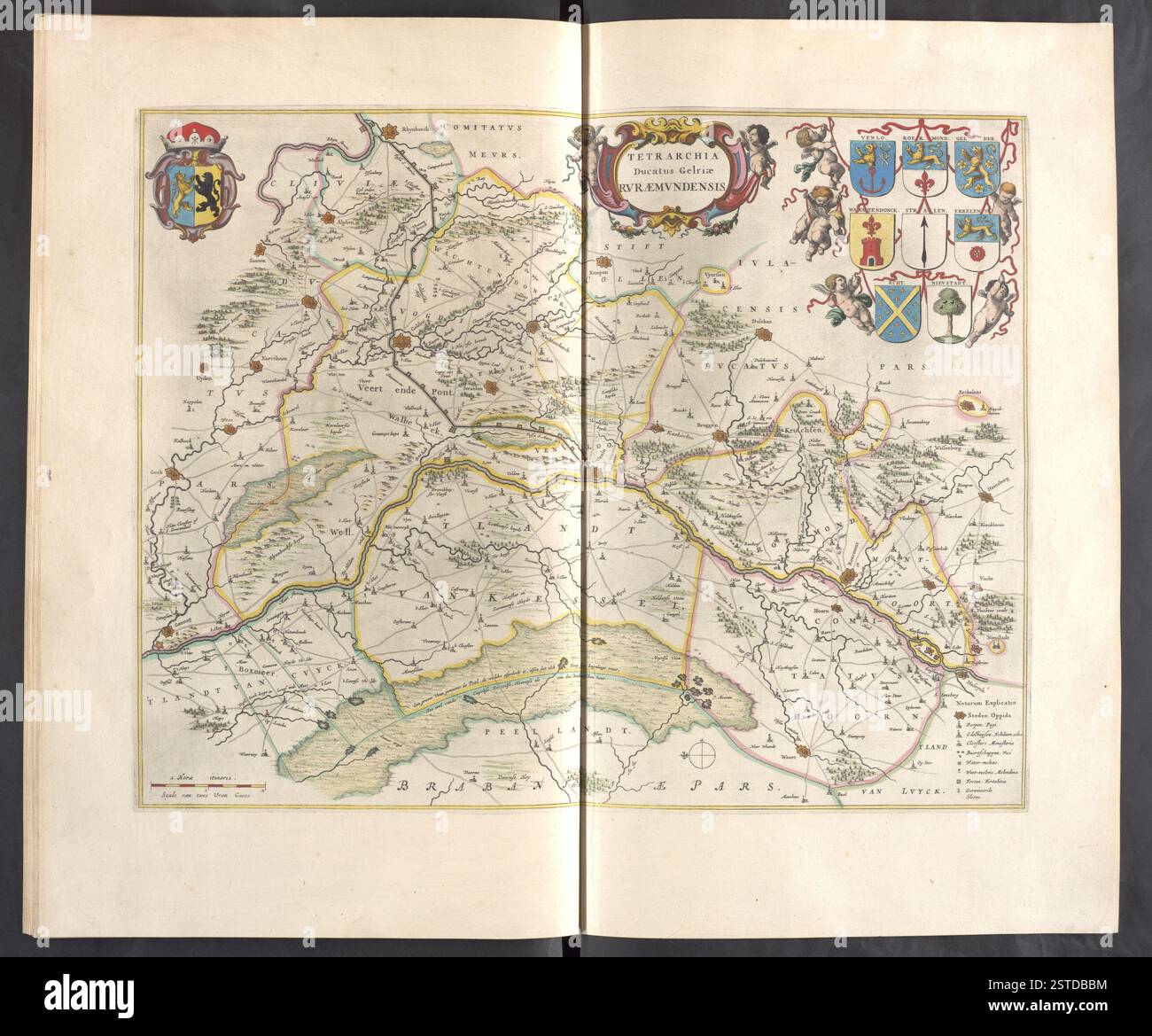 An antique map from Le Grand Atlas, volume 4, part of The BL King’s Topographical Collection ...