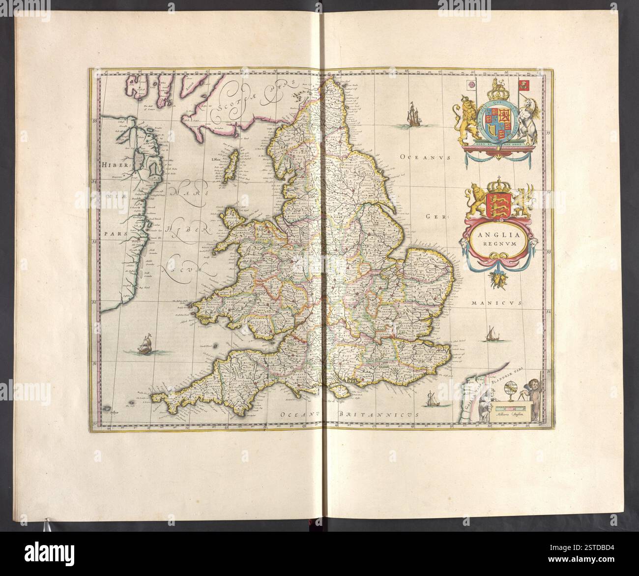 This historical map, part of the BL King’s Topographical Collection in ...