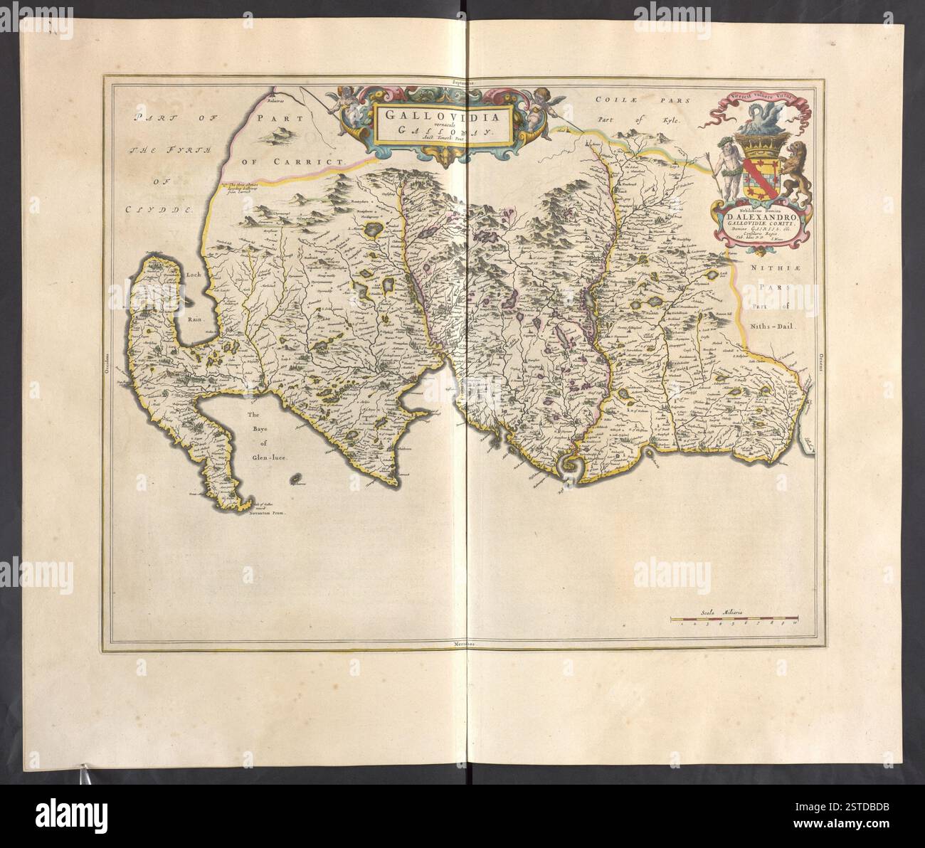 A map from 'Le Grand Atlas, Volume 6' by Joan Blaeu, part of the ...