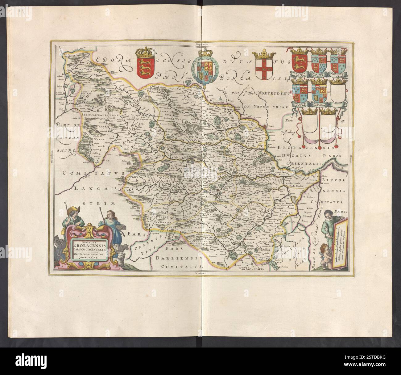 A map from 'Le Grand Atlas, Volume 5' by Joan Blaeu, part of the British Library's King George ...
