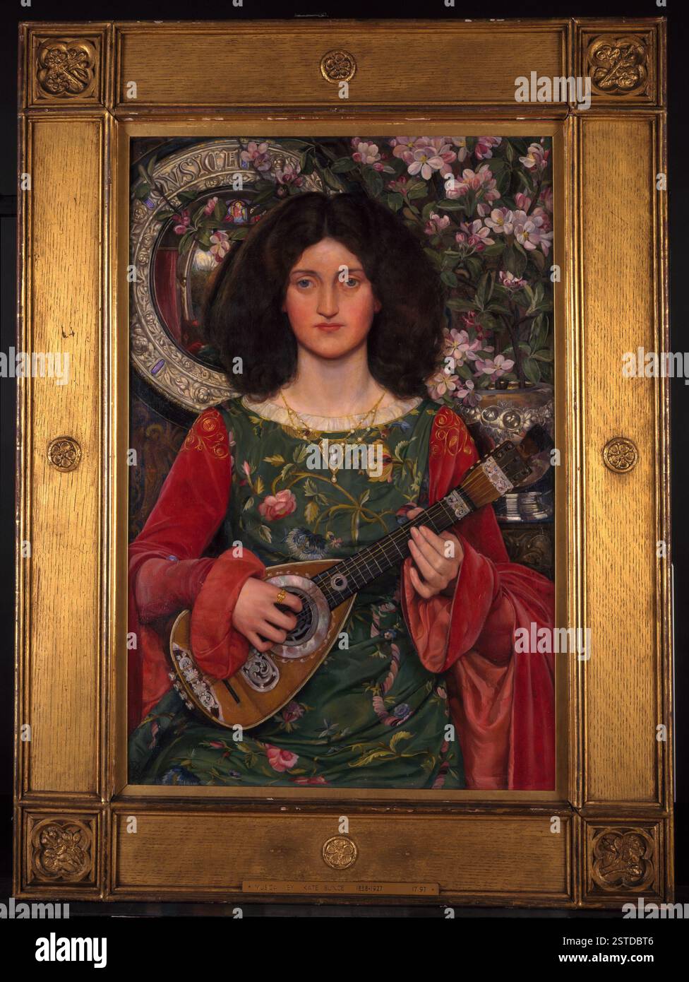'Musica (Melody)' (1895-97) by Kate Elizabeth Bunce is an oil painting ...