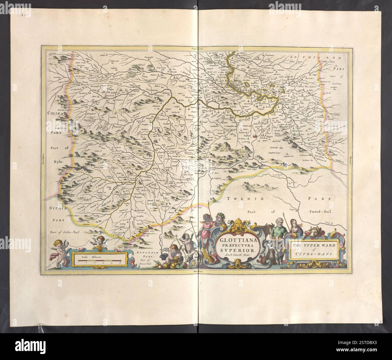 Page from Volume 6 of 'Le Grand Atlas,' showcasing historical maps and ...
