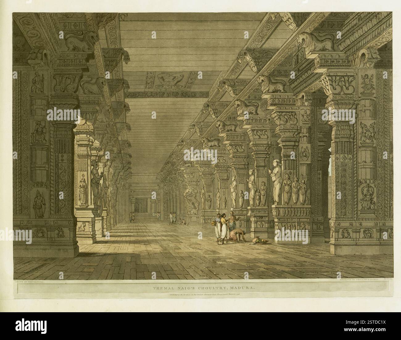 This view from the BL King’s Topographical Collection shows a Hindu ...