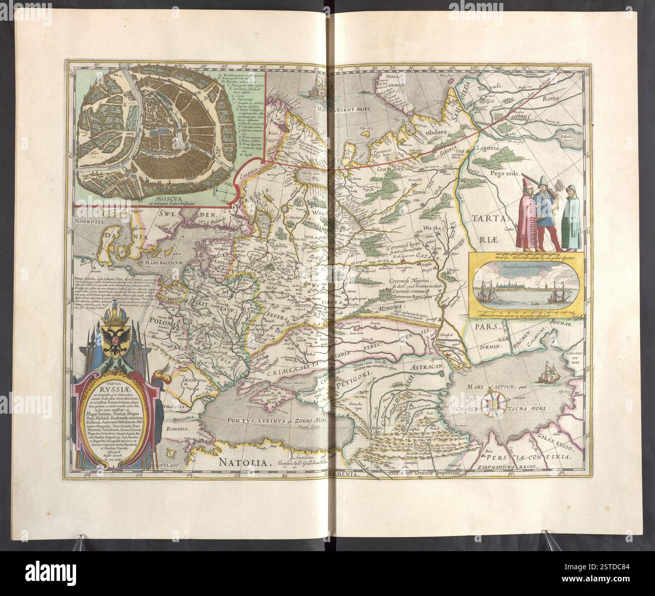 This map from Blaeu’s 'Geographie,' part of the BL King’s Topographical ...