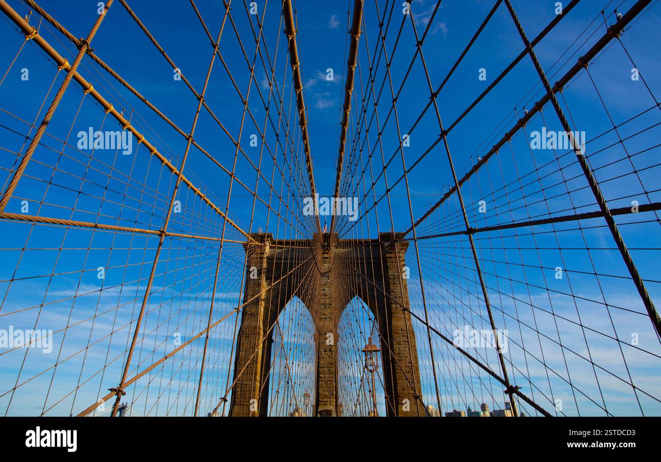 Low angle view modern footbridge hi-res stock photography and images ...