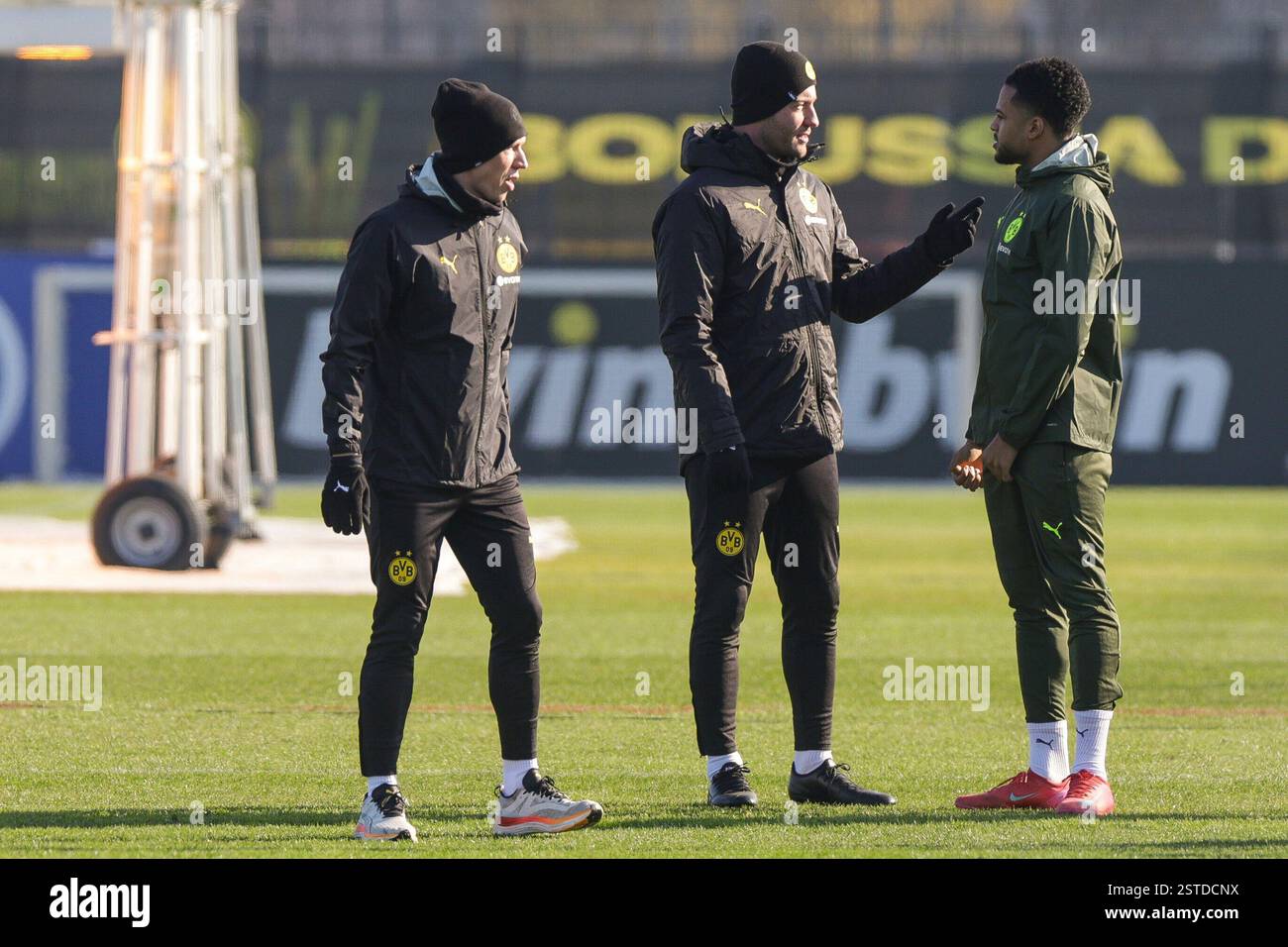 Dortmund, Deutschland. 18th Feb, 2025. 18.02.2025, Abschlusstraining ...