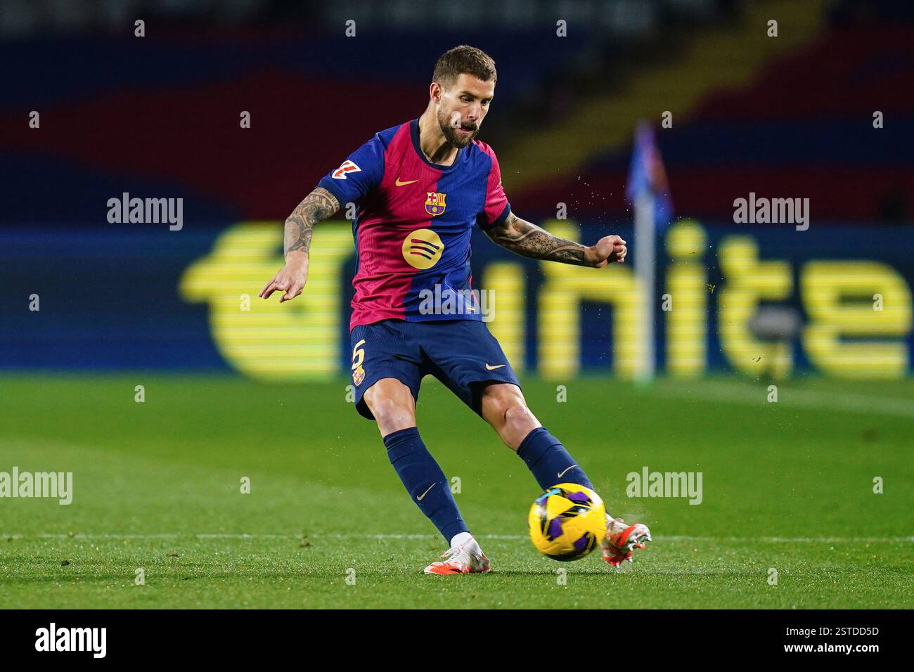 Barcelona, Spain. 19th Jan, 2025. Inigo Martinez of FC Barcelona during ...