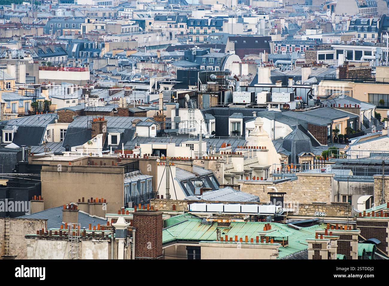 Mansard copper roof france hi-res stock photography and images - Alamy