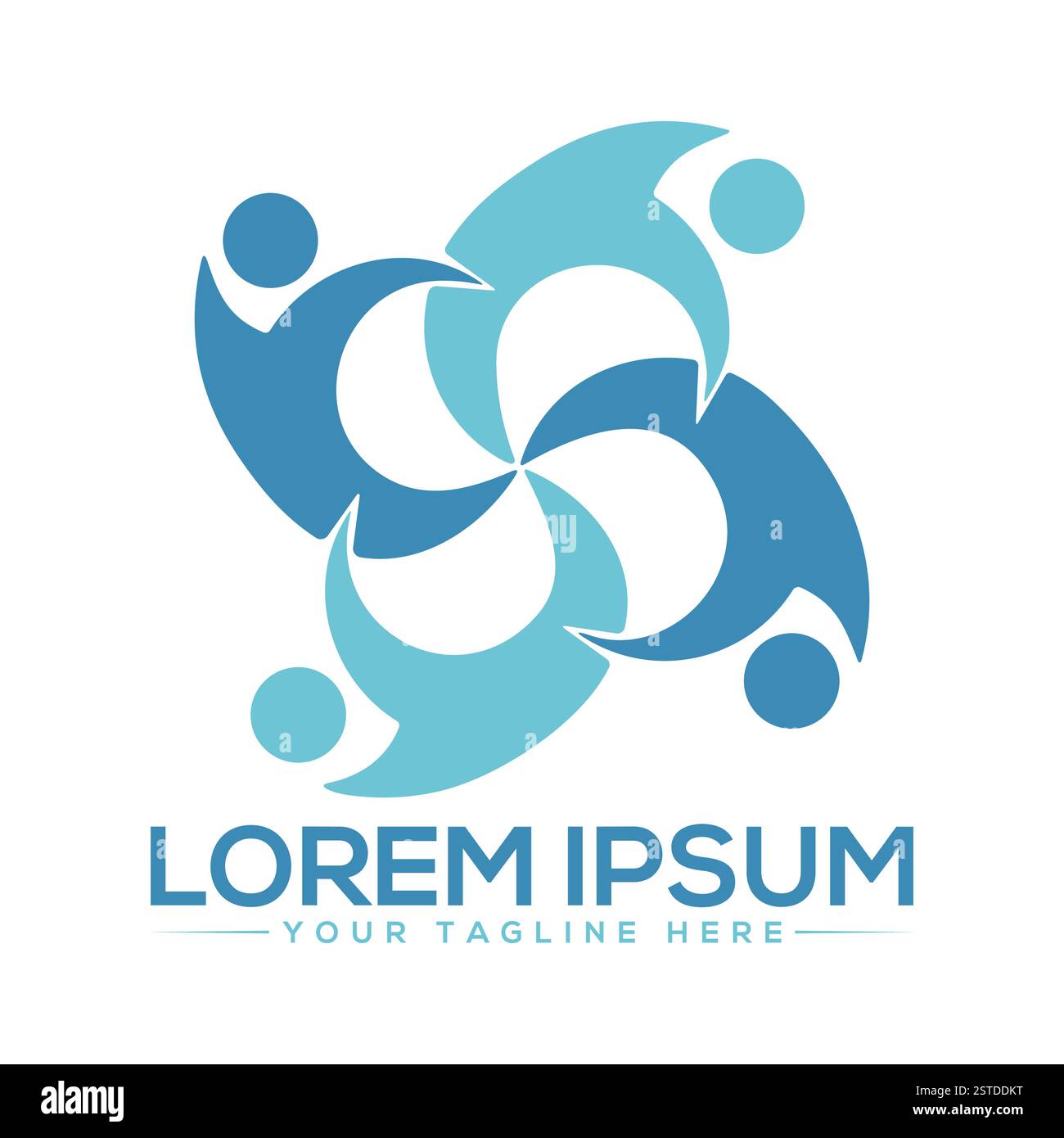 Together Logo Design, Unity Logo Design Stock Vector Image & Art - Alamy