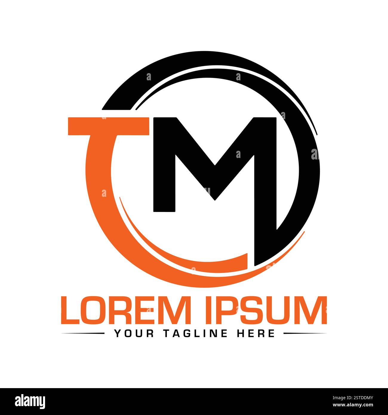 TM Letter Logo Design Stock Vector Image & Art - Alamy