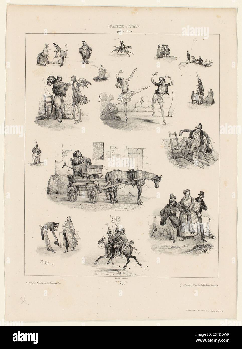 Scenes in 15 vignettes featuring dancers, actors, a coconut merchant ...