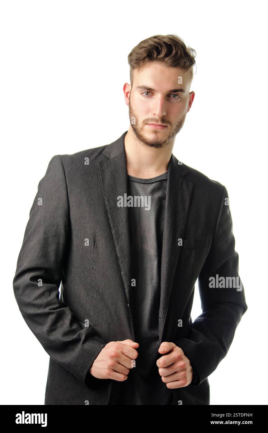 Handsome suit hi-res stock photography and images - Alamy