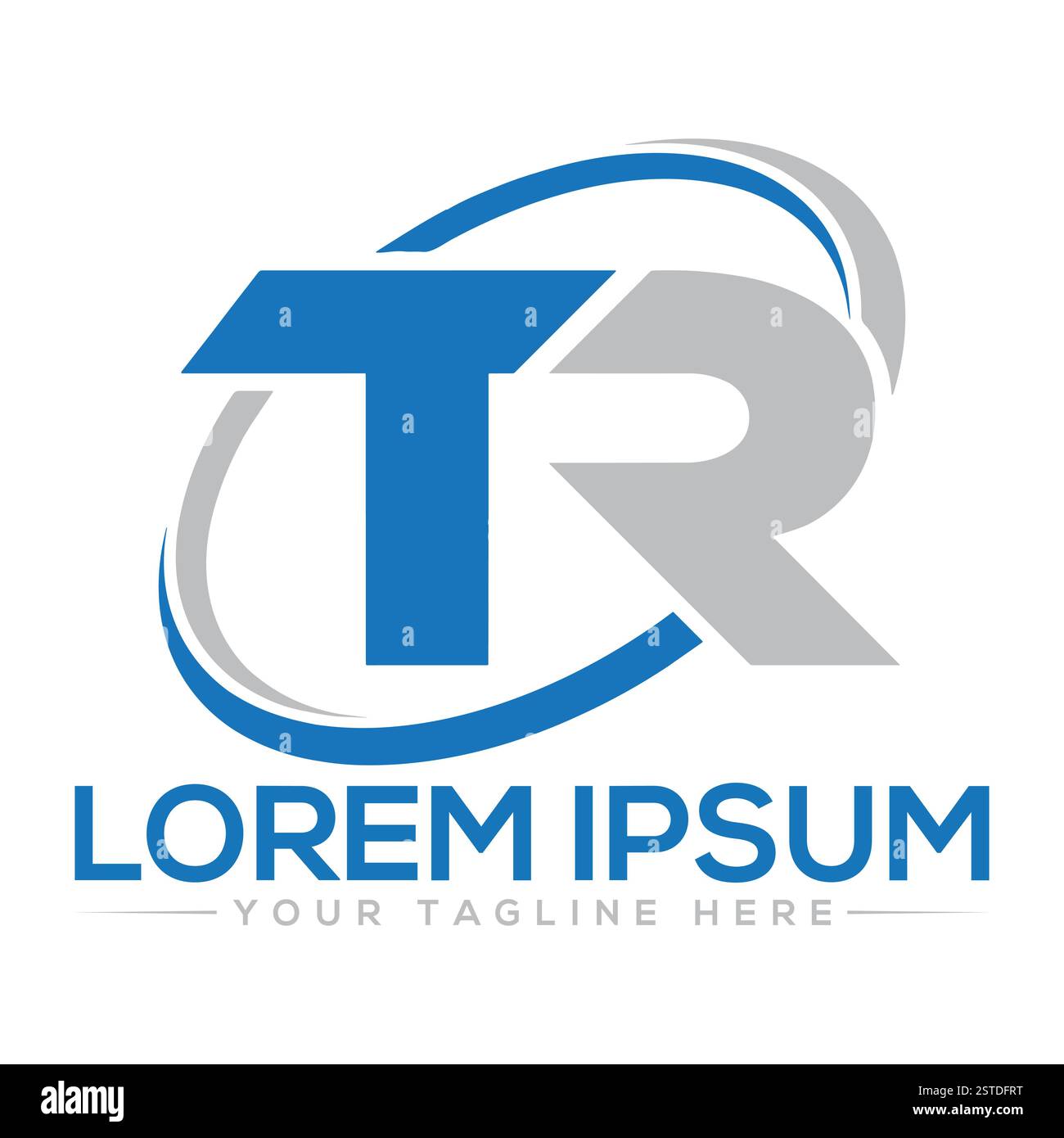 TR Letter Logo Design Stock Vector Image & Art - Alamy