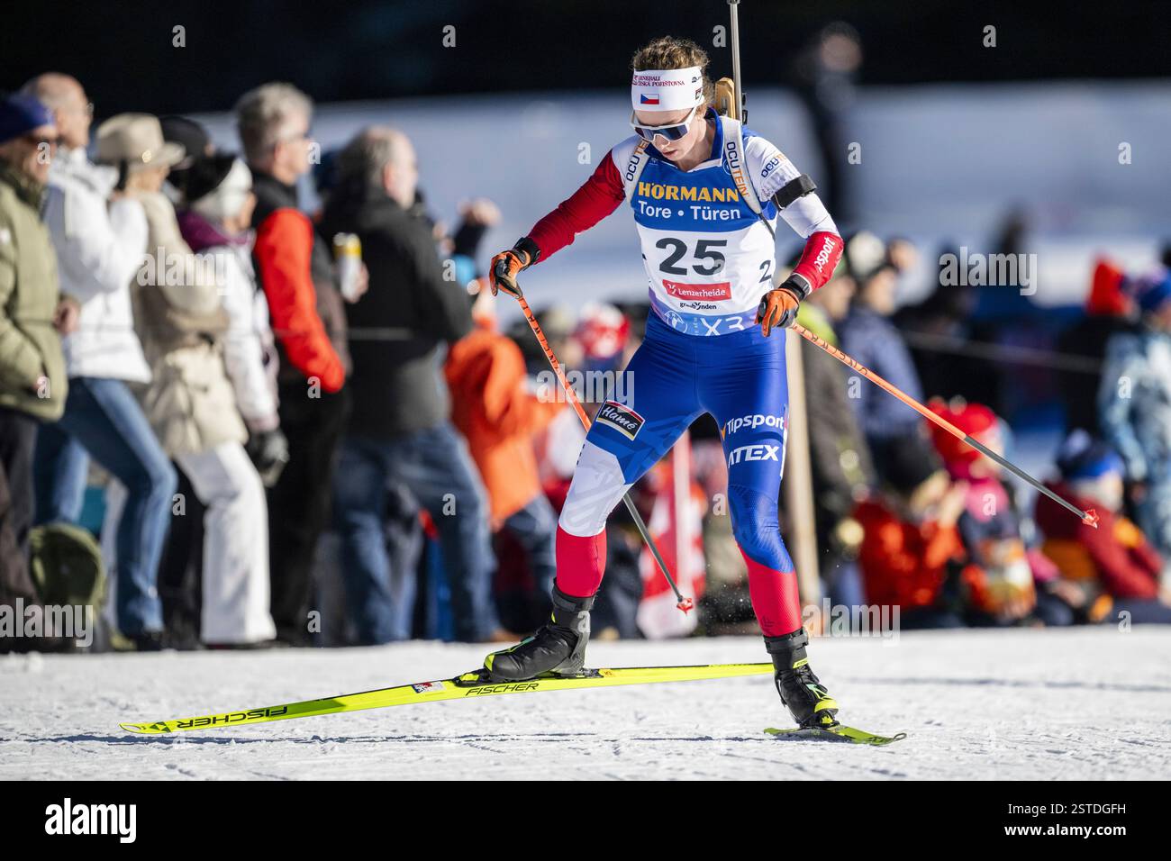 Jessica Jislova of Czech Republic competes during the women's 15k ...