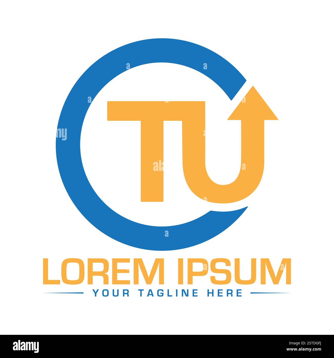 TU Letter Logo Design Stock Vector Image & Art - Alamy